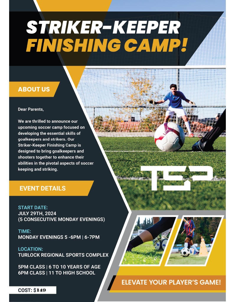 Striker Keeper Finishing Camp